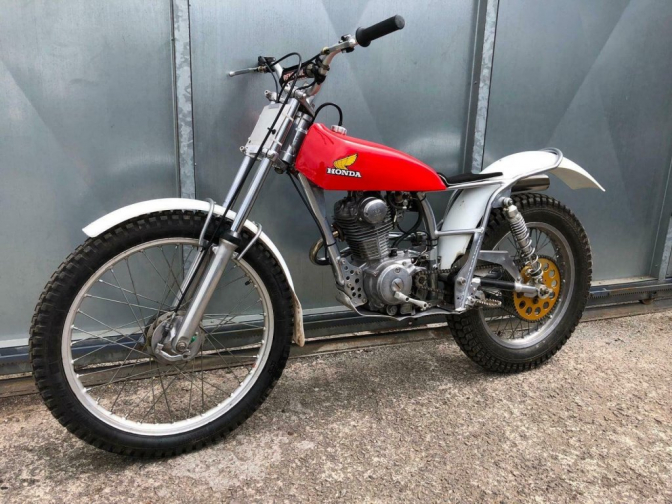 We take a look at the Sammy Miller HiBoy framed Honda TL 125 We take a look at the Sammy Miller HiBoy framed Honda TL 125