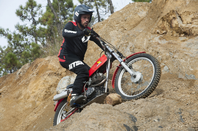 We take a look at the Sammy Miller HiBoy framed Honda TL 125 We take a look at the Sammy Miller HiBoy framed Honda TL 125